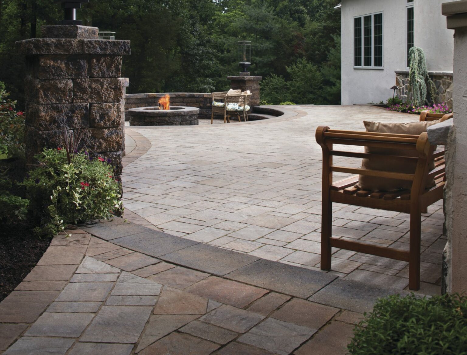 How to Add Intrigue to Your Outdoor Living Space with Paver Patterns