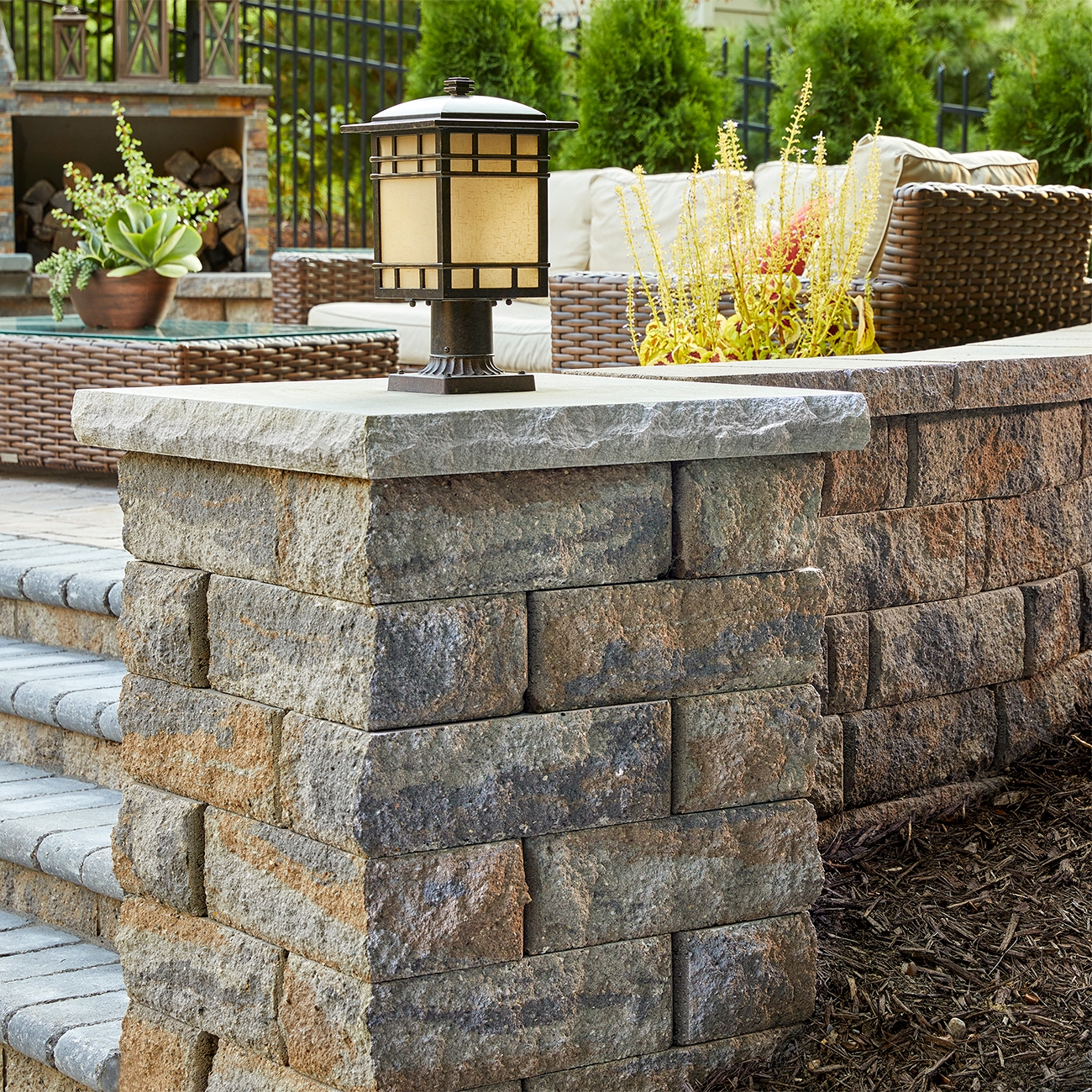 Highland Stone® Retaining Wall System By Belgard