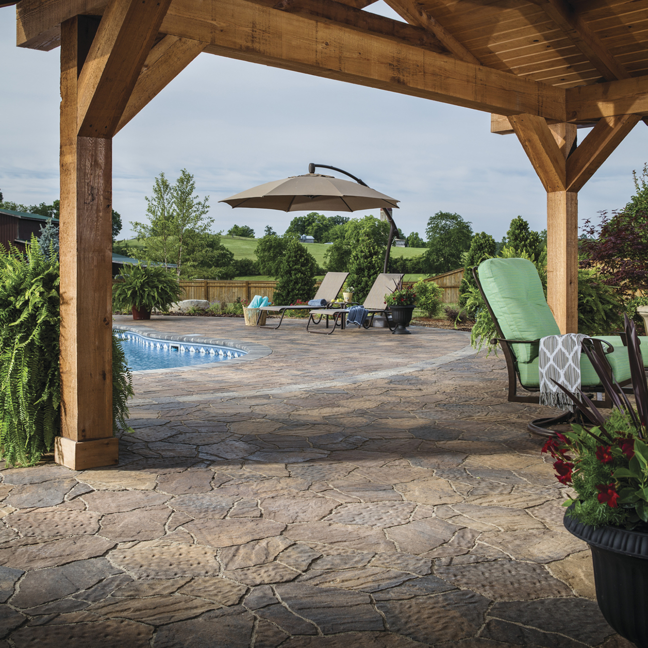 Mega-Arbel Pavers for Walkways, Patios, and Pools | Belgard