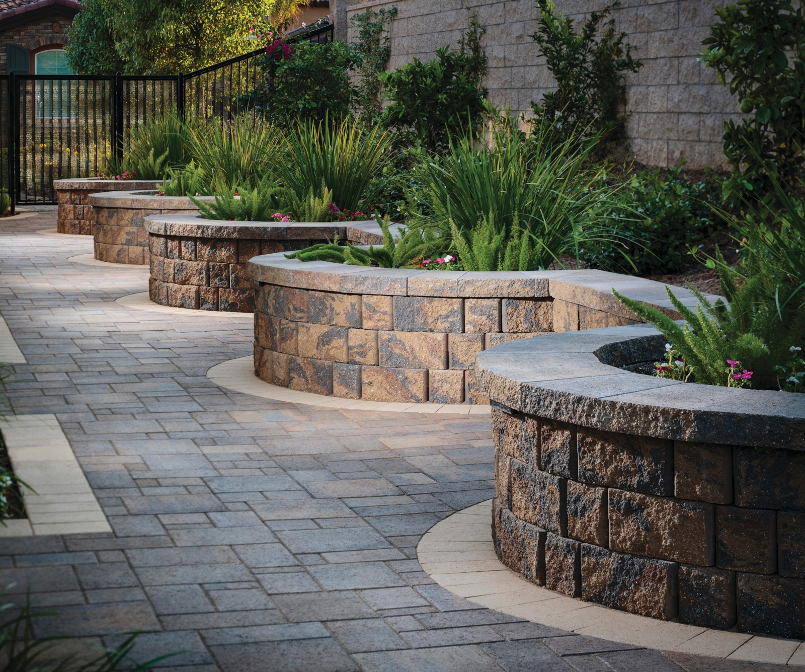 Highland Stone® Retaining Wall System By Belgard