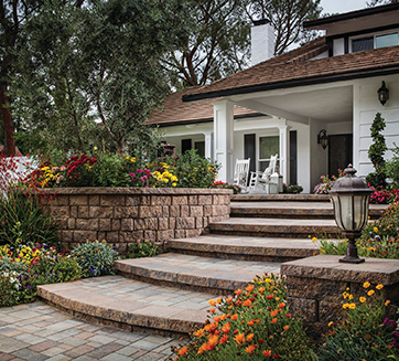 Patio Steps Ideas by Belgard Pavers