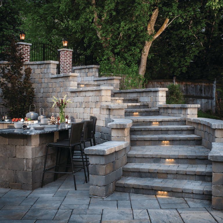 Denver Retaining Walls & Landscape Garden Wall Blocks Installation