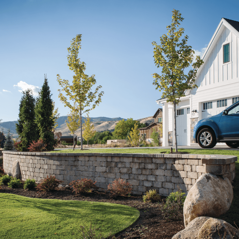 Denver Retaining Walls & Landscape Garden Wall Blocks Installation