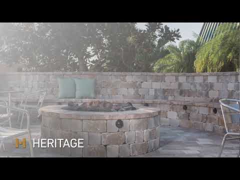 Heritage Collection from Belgard hardscapes tumbled pavers - Belgard