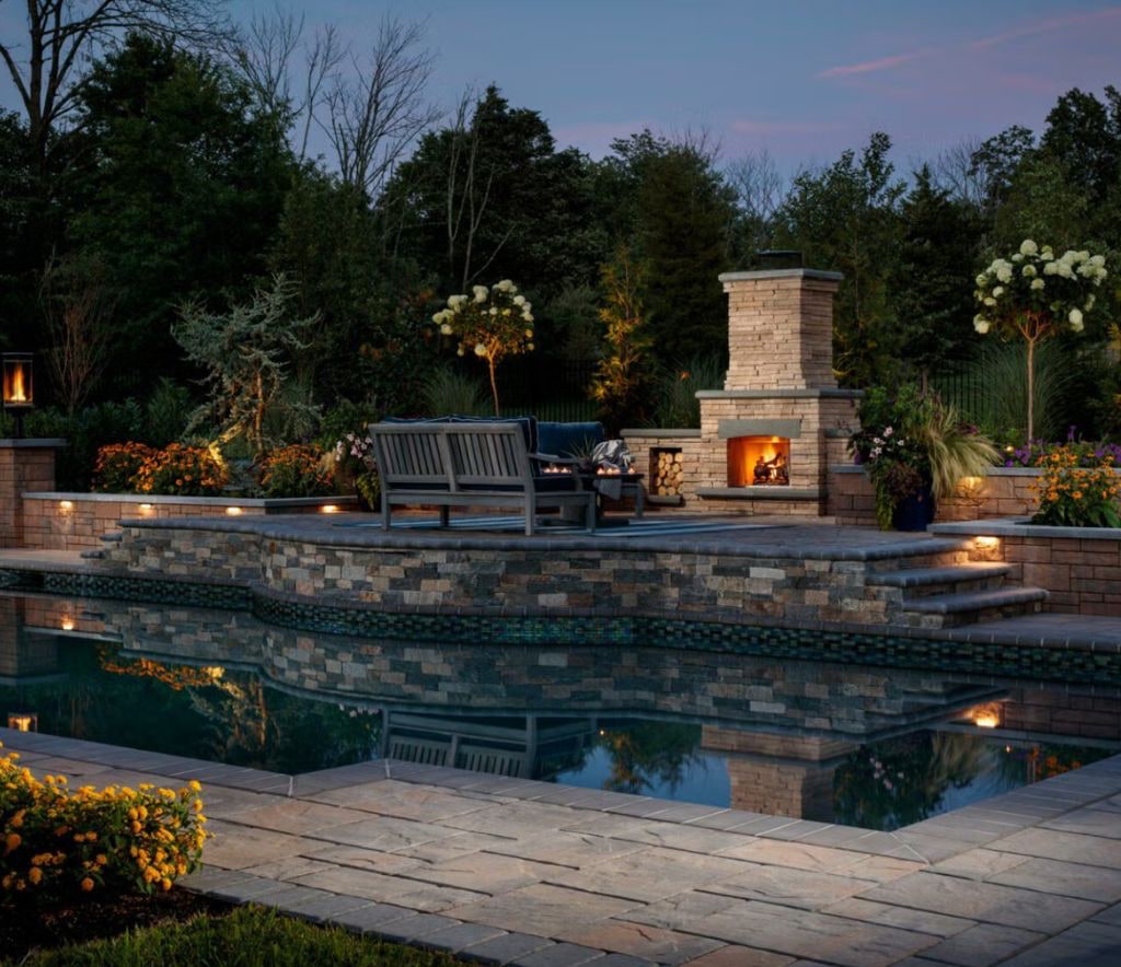 Outdoor Fireplaces | Modern Pre-Built Fireplaces