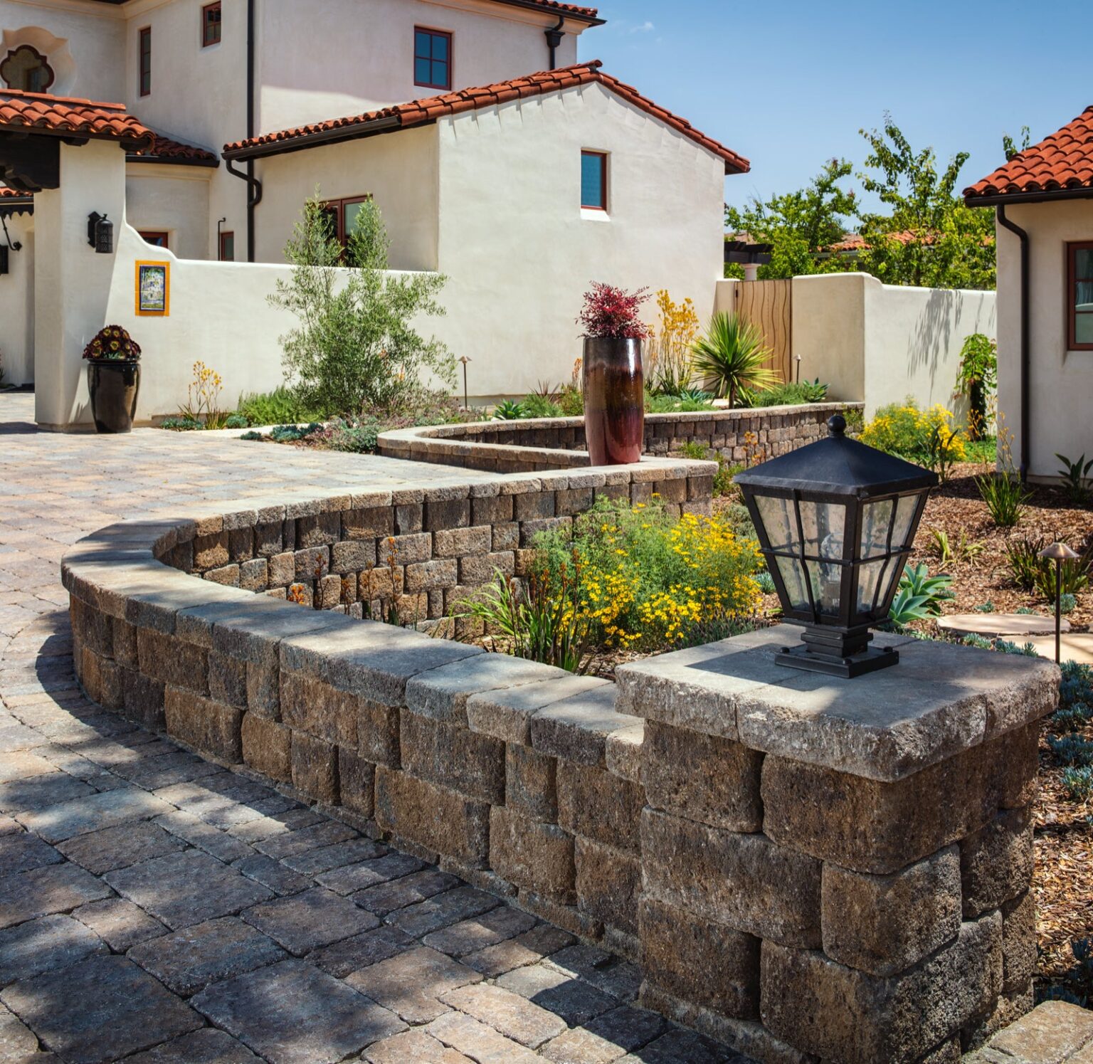 Driveway Paver Ideas, Designs & Concrete Paver Driveway Photos